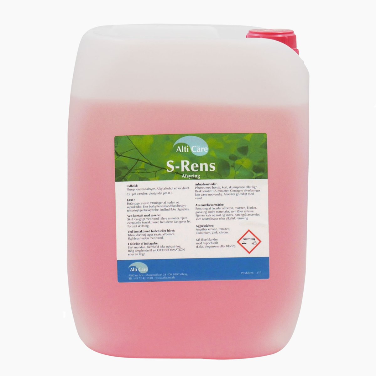 AltiCare s-rens kalkfjerner 10L. - Kalkfjerner - AltiCare ApS