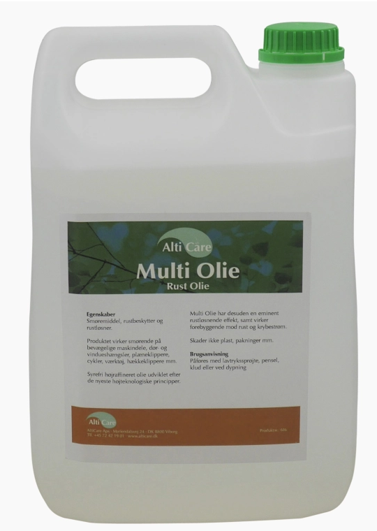 Olie og smøremidler - AltiCare ApS